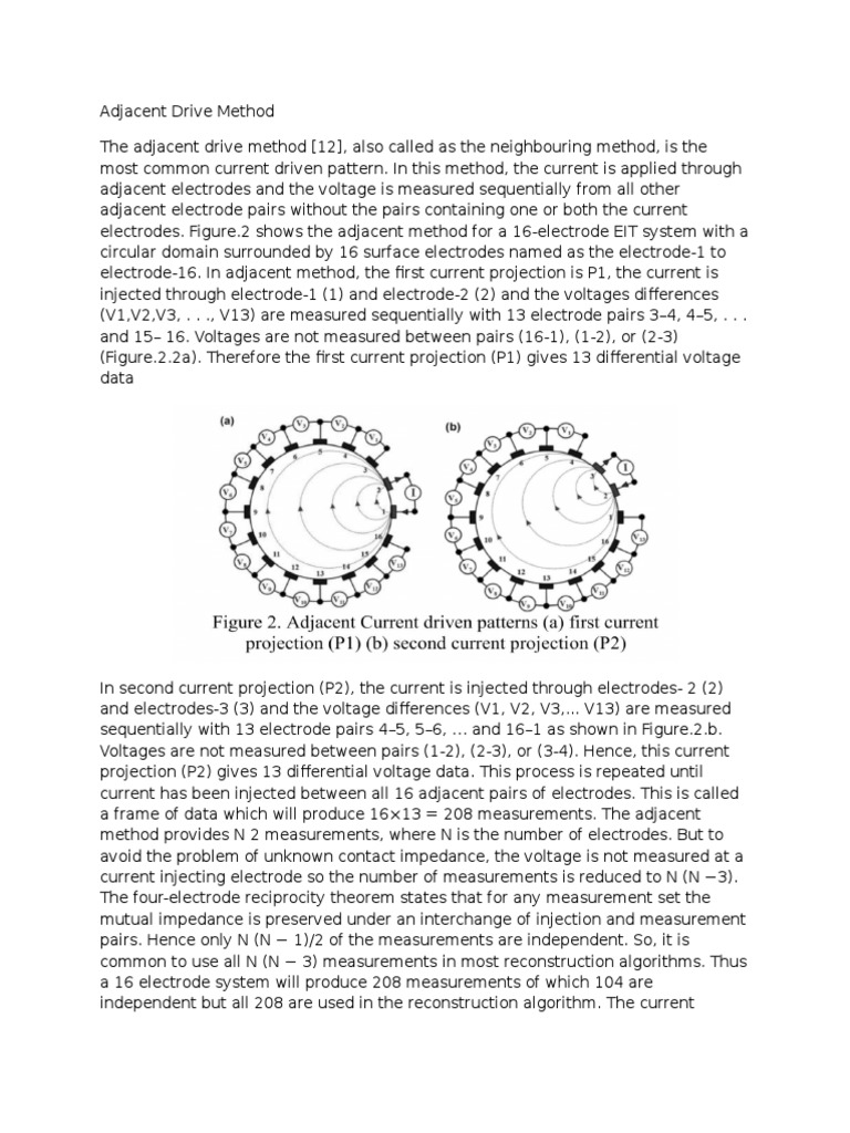 Adjacent Drive Method | PDF