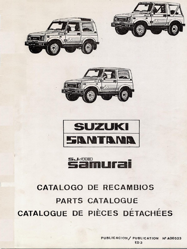 Suzuki Samurai SJ 413 | PDF
