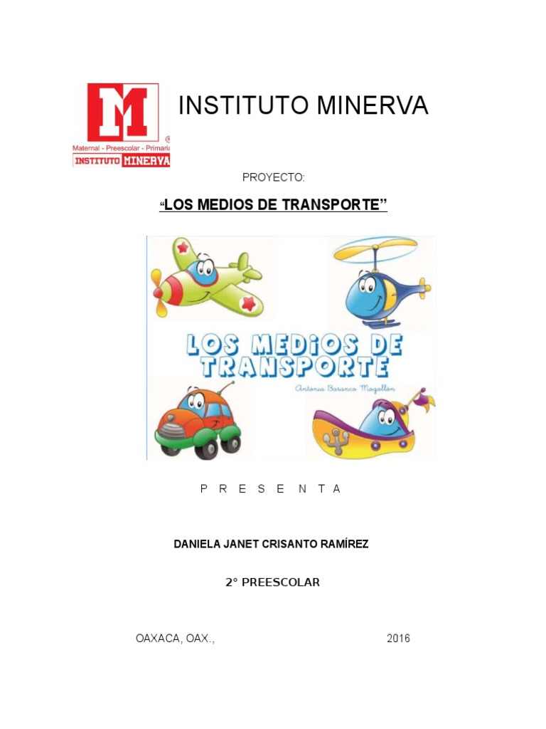 Actividades de Medios de Transporte Infantil | PDF | Transporte ...