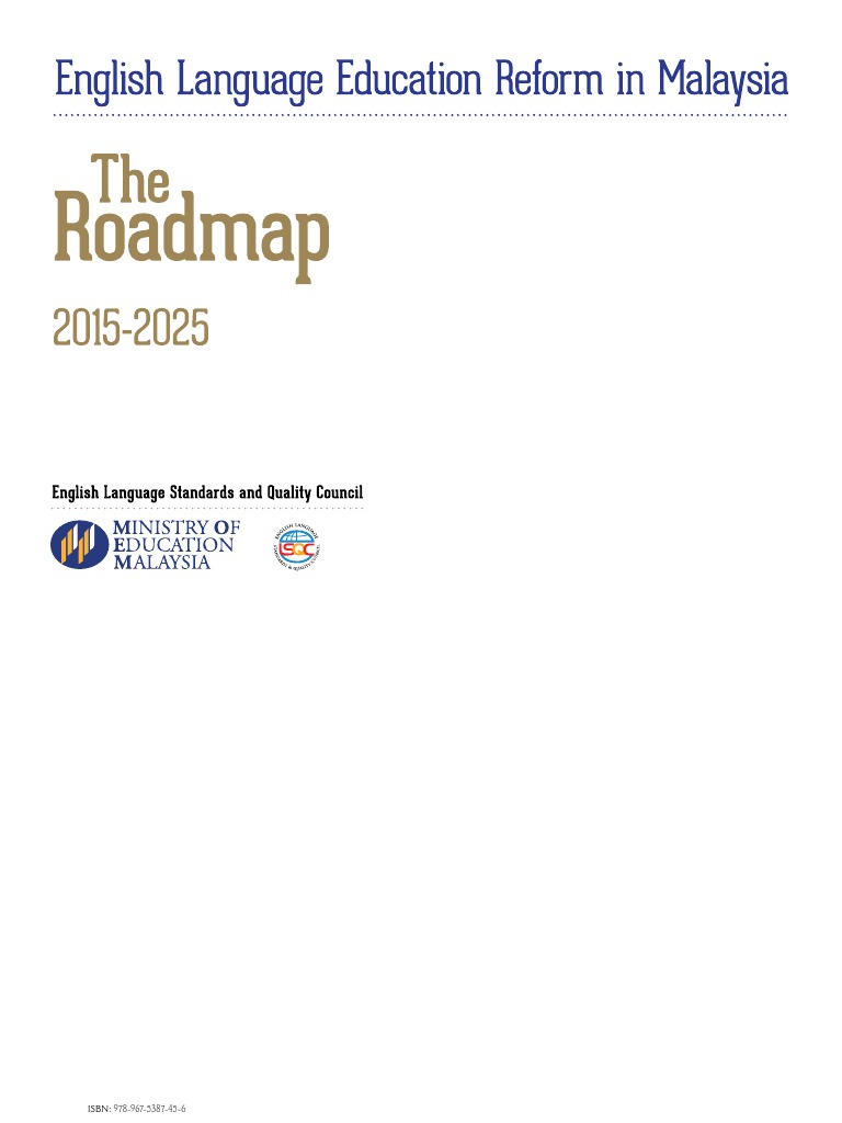 The Roadmap 2015-2025 | PDF | Curriculum | Educational Assessment