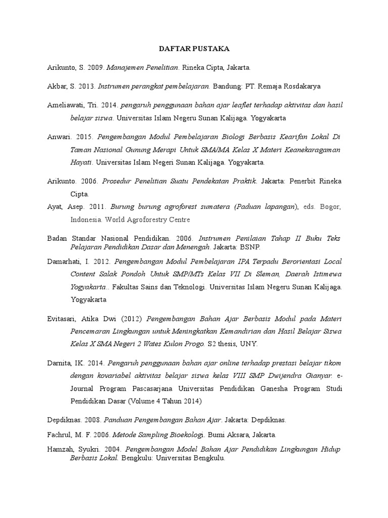 Dapus | PDF