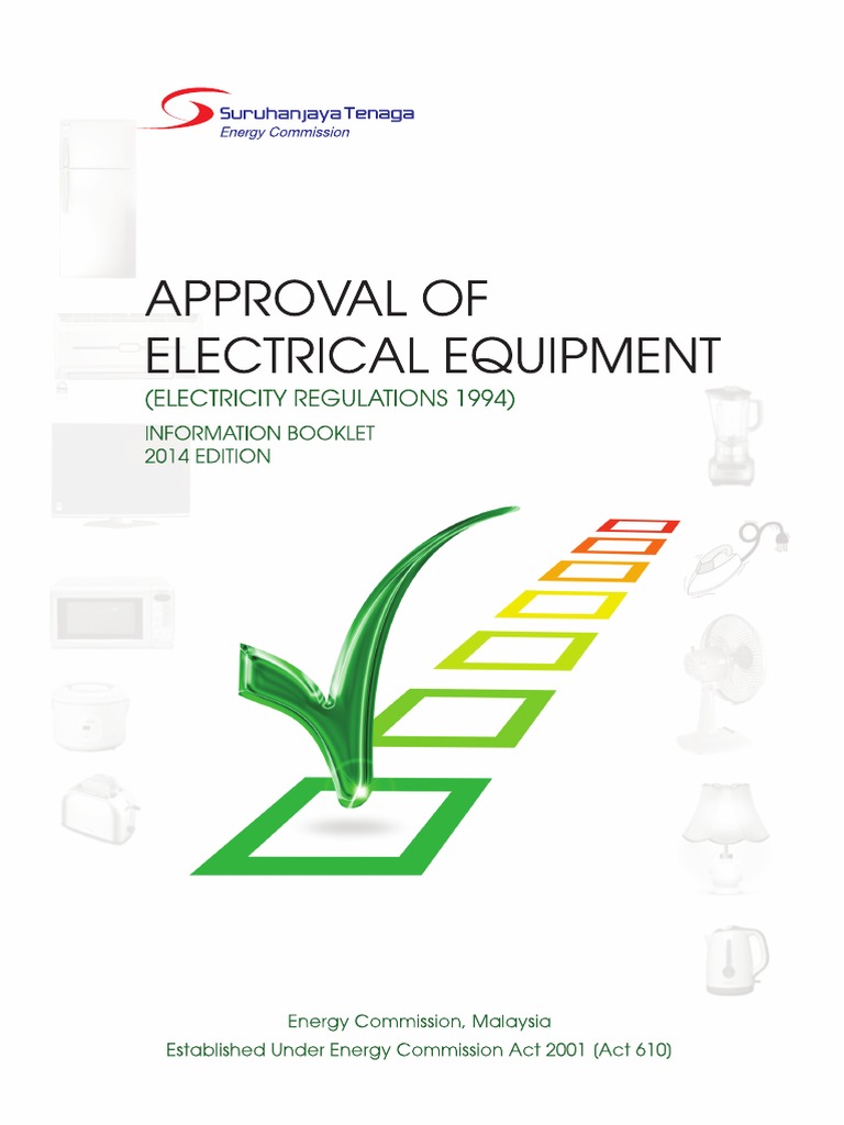 Approval of Electrical Equipment Information Booklet 2014-18 Mac 2015 ...