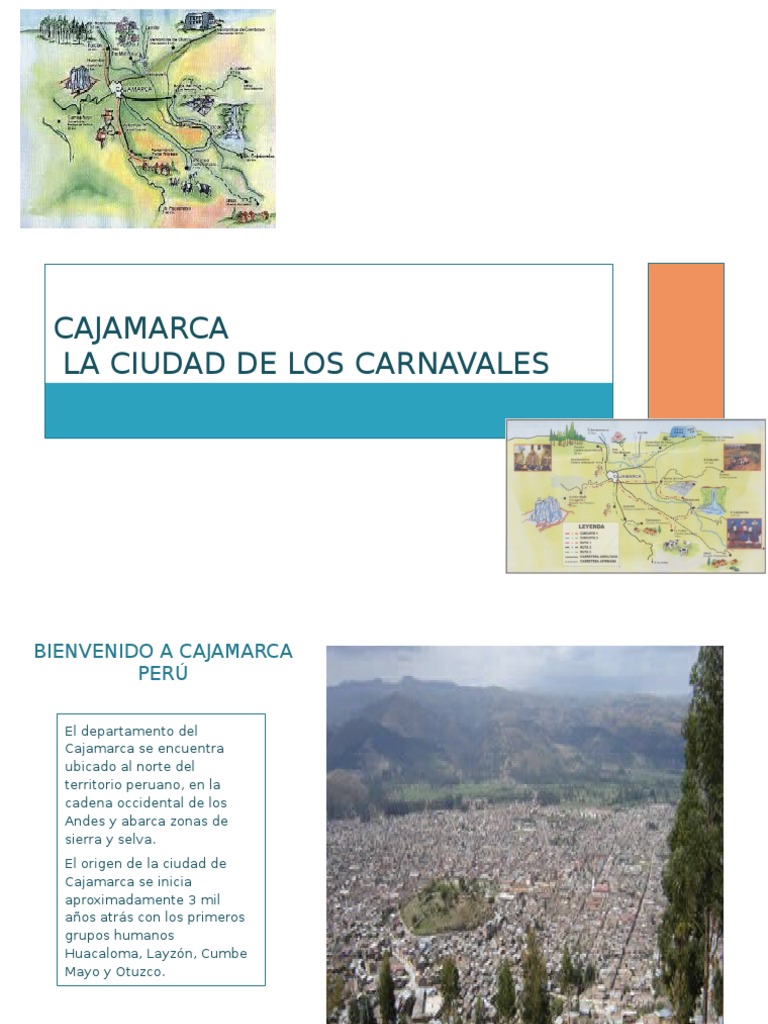 Guía Turística de Cajamarca: Historia y Atractivos | PDF | Perú ...