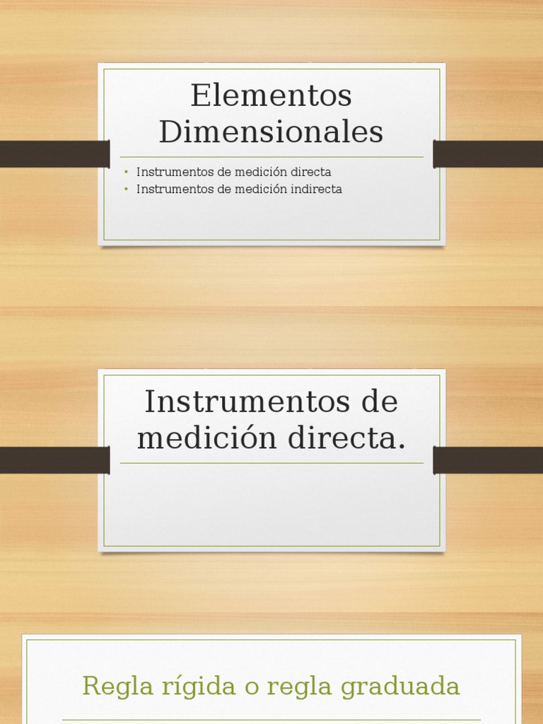 Instrumentos de Medición Directa e Indirecta | PDF | Science | Ingeniería