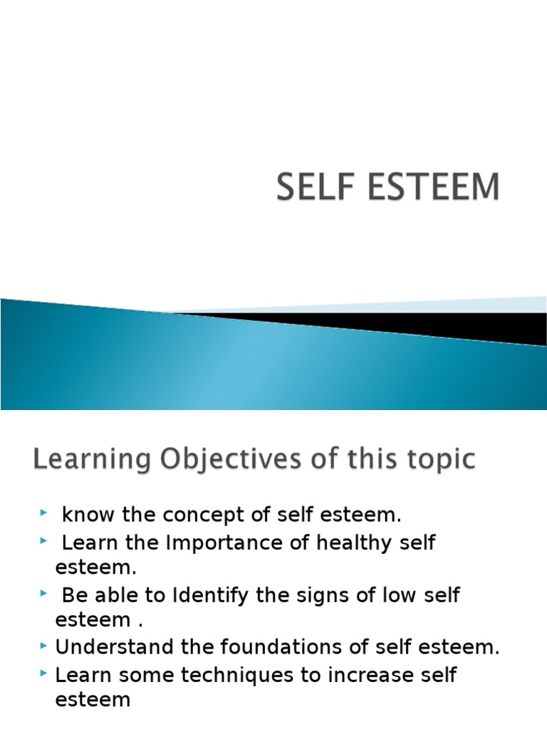 Building Self-Esteem: A Comprehensive Guide to Understanding ...