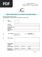ZAQA Validation and Evaluation Consent Form | PDF | Government And ...