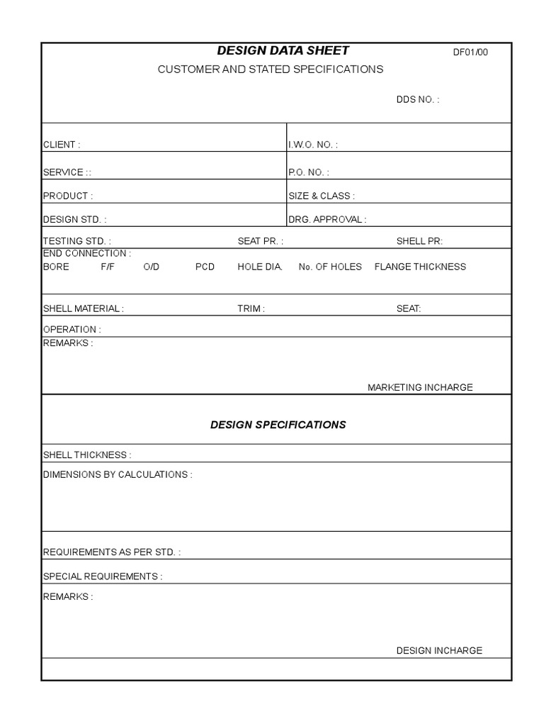 DDS Blank | PDF