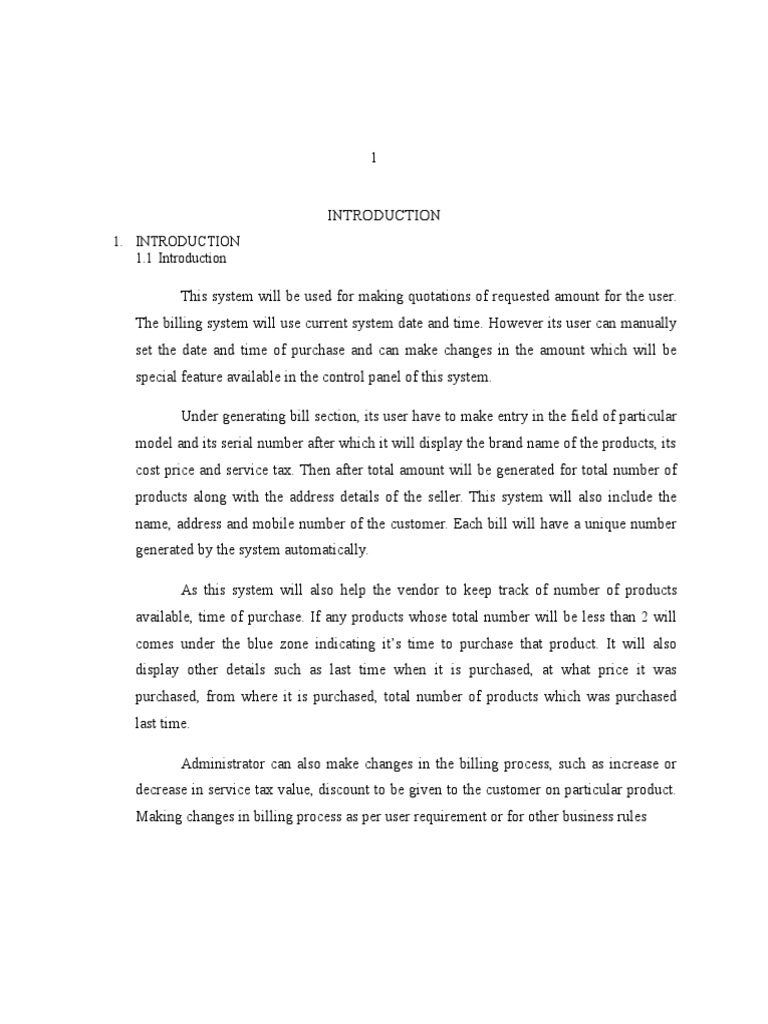 Report-Computer Shop Management System | PDF | Feasibility Study | Invoice