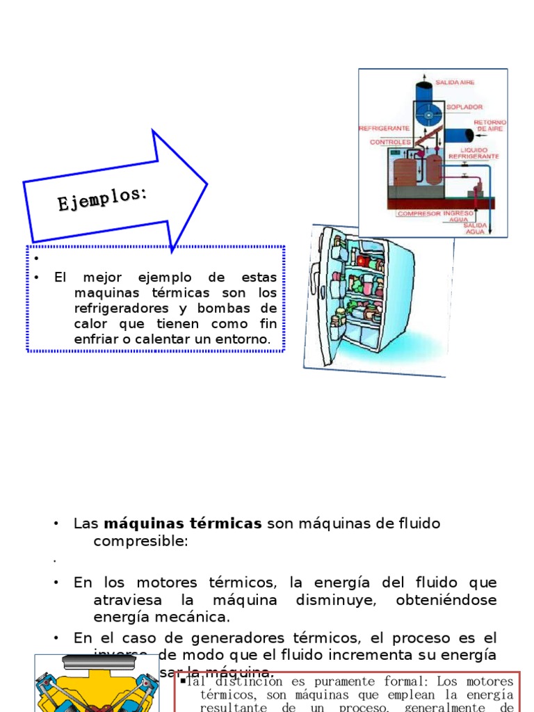 Ejemplos y Tipos de Máquinas Térmicas | PDF