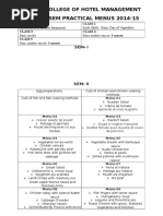 Western Set Menus | PDF