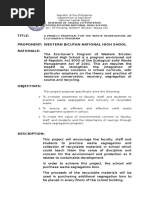 Activity Design Tree Planting | PDF | Trees | Natural Environment