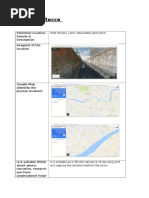 Location Recce (Template) | PDF