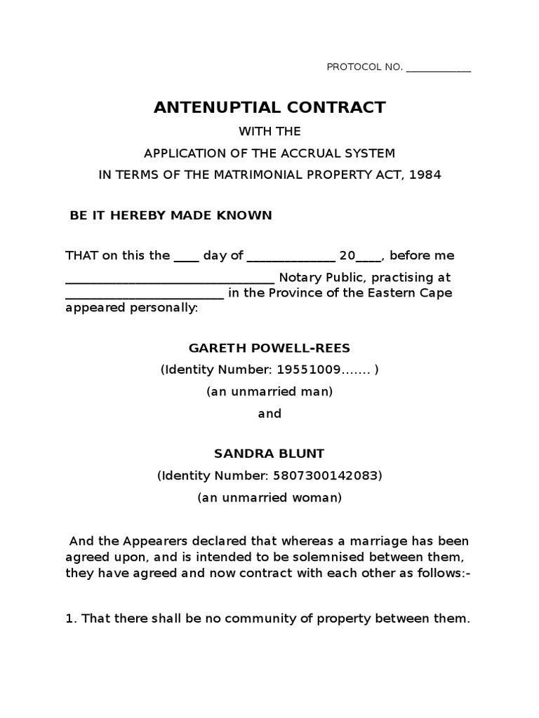 ANC Contract Draft | PDF | Trust Law | Accrual