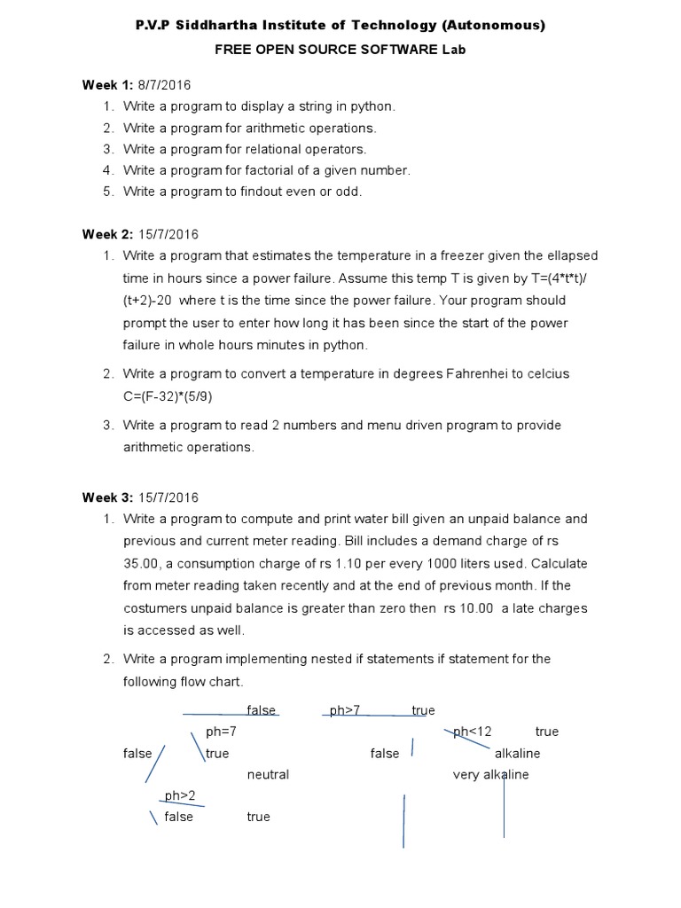 FOSS Lab Programs List | PDF | Array Data Type | C (Programming Language) FOSS Lab Programs List | PDF | Array Data Type | C (Programming Language)