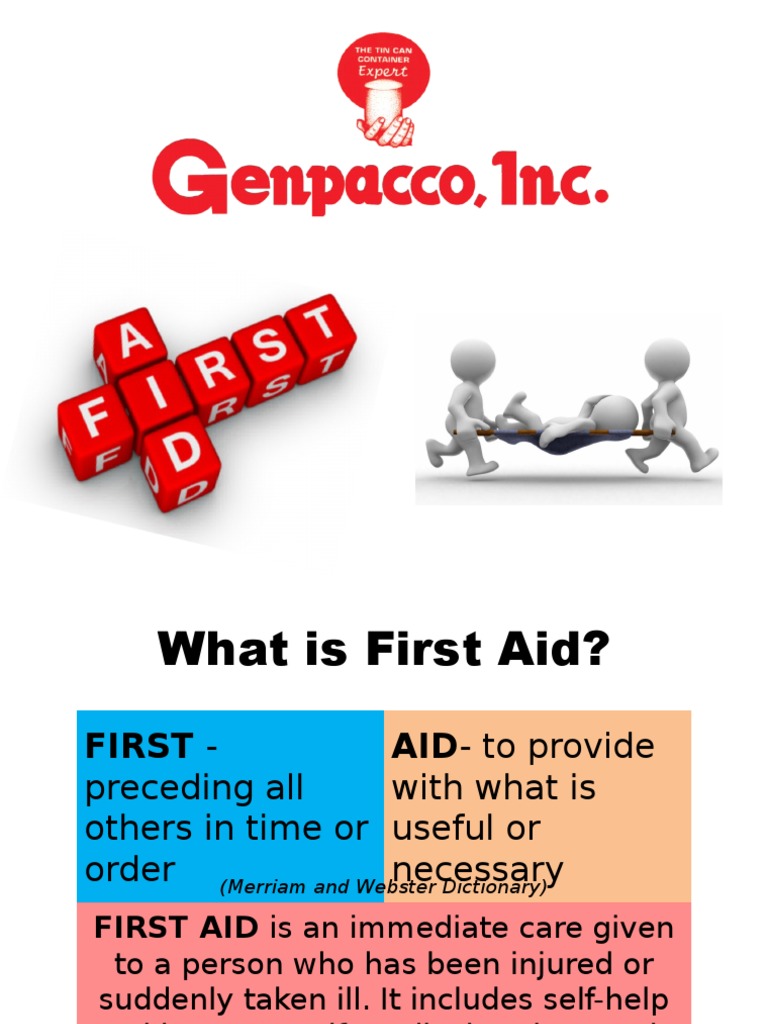 First Aid Presentation - Edited Overlap | PDF | Burn | Cardiopulmonary ...