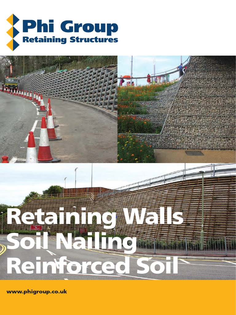 Keller Phi 1000 12E Retaining Structures | PDF | Civil Engineering | Engineering