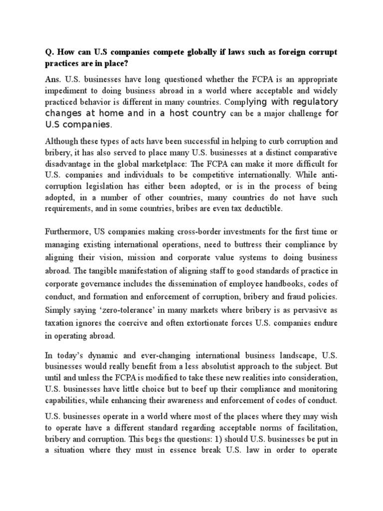 Sales Management Case Study | PDF | Bribery | Corruption