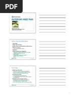 Knee Assessment Documentation Template | PDF