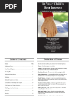 CAFCASS Parenting Plan | PDF