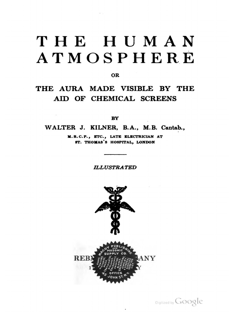 The Human Atmosphere by Walter J Kilner | PDF