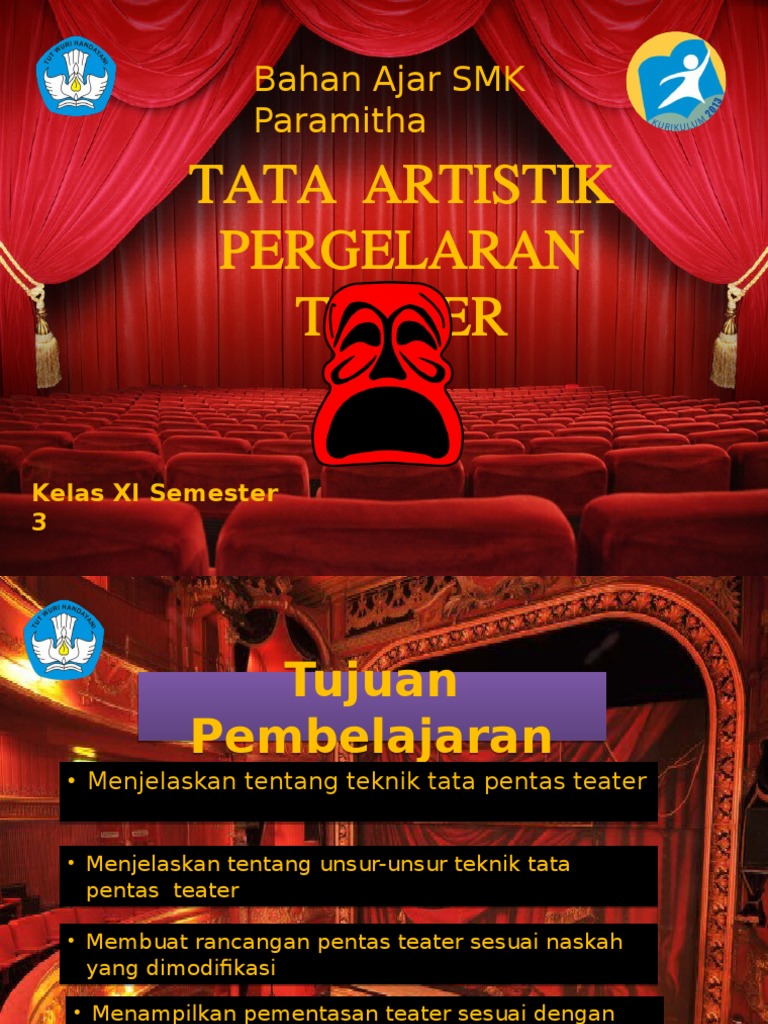 Tata Artistik dalam Pementasan Teater | PDF