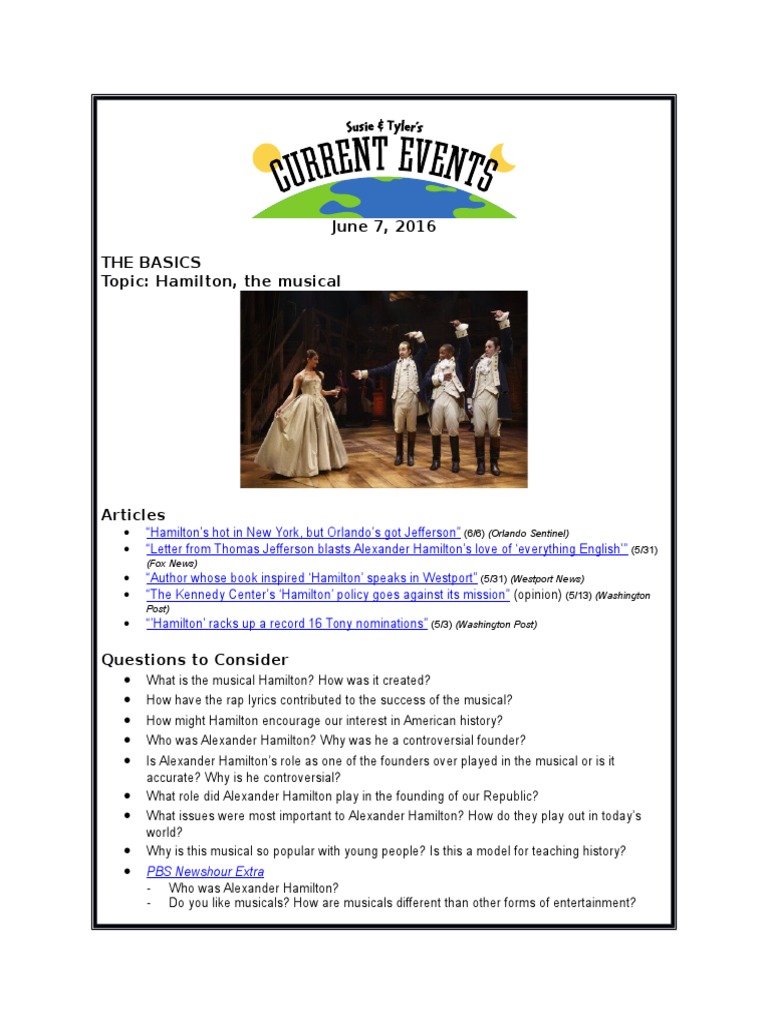 An In-Depth Look at Hamilton: The Musical and the Founding Father it ...