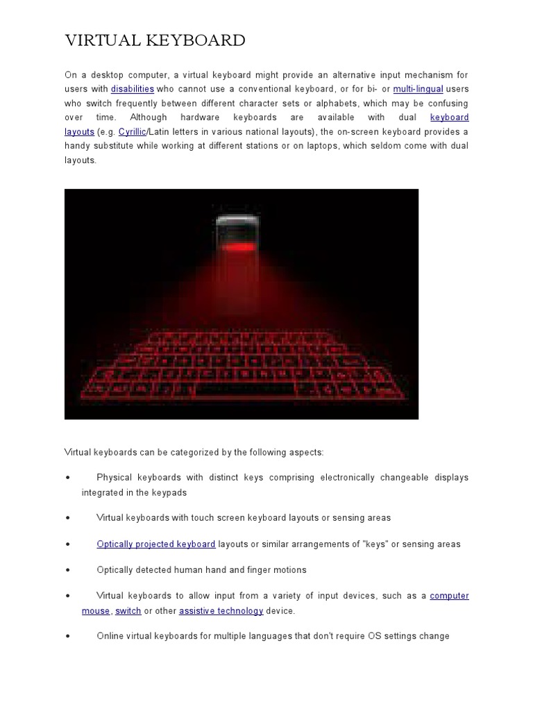 Virtual Keyboard: Disabilities Multi-Lingual Keyboard Layouts Cyrillic ...