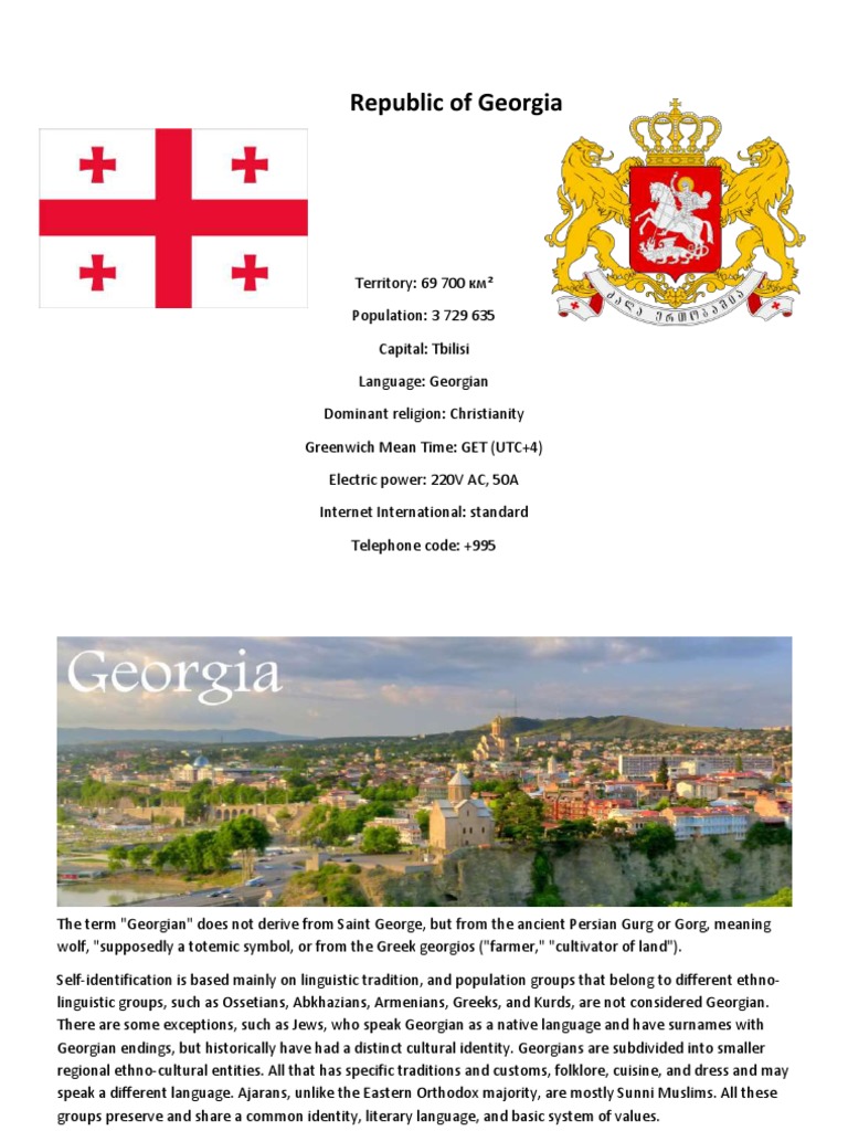 Presentation Georgia | PDF | Georgia (Country)