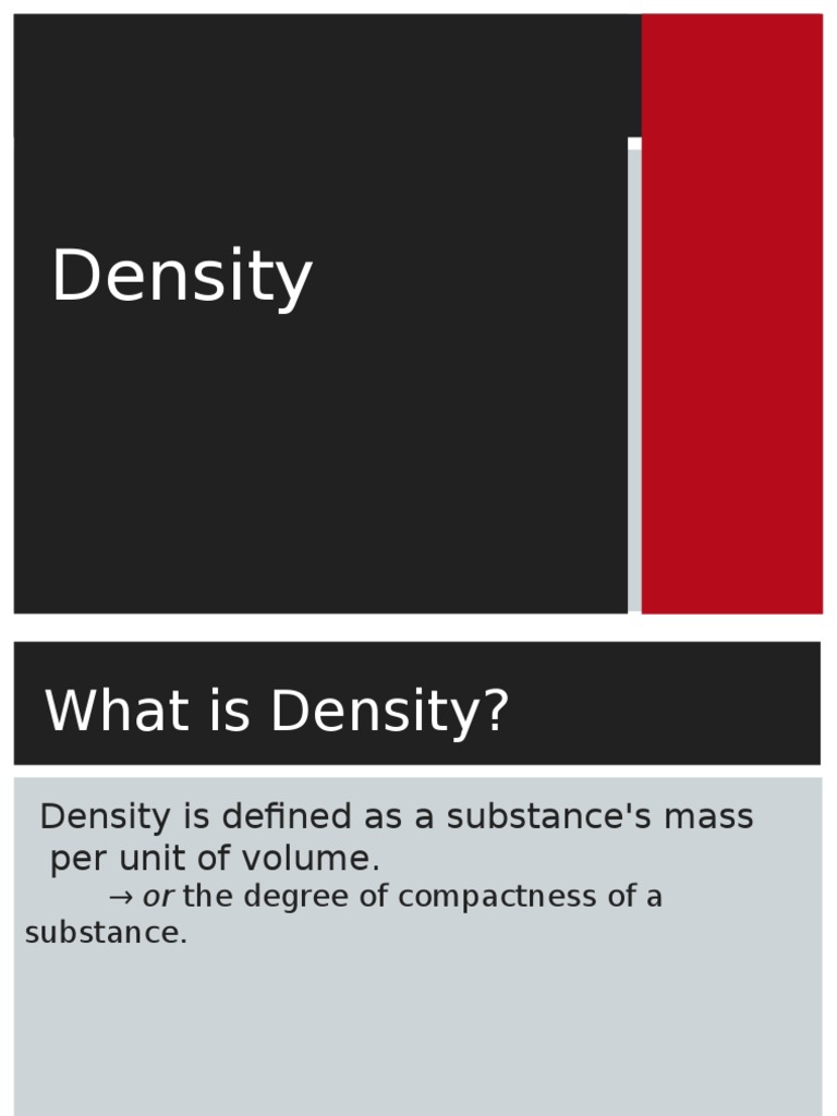 Density | PDF