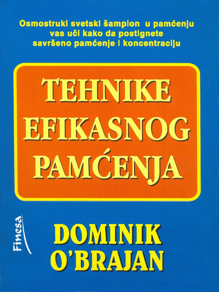 Dominik o Brajan Tehnike Efikasnog Pamćenja | PDF