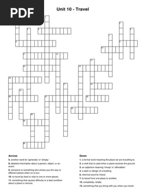 Space Exploration Crossword Puzzle