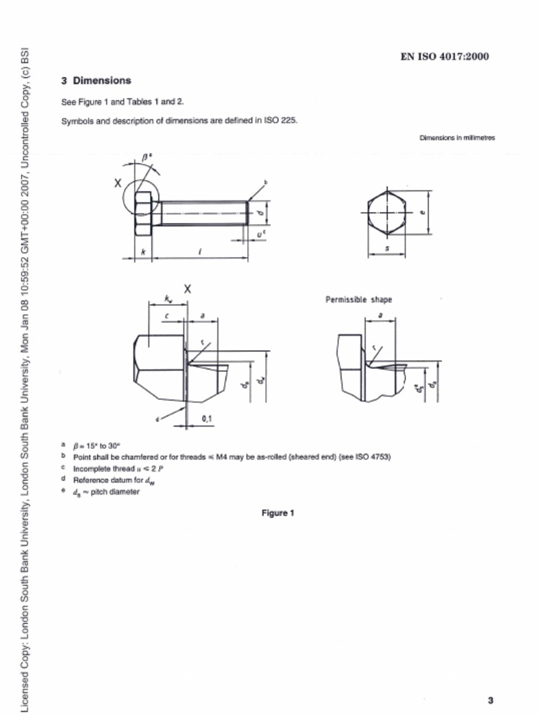 En Iso 4017 2000 | PDF