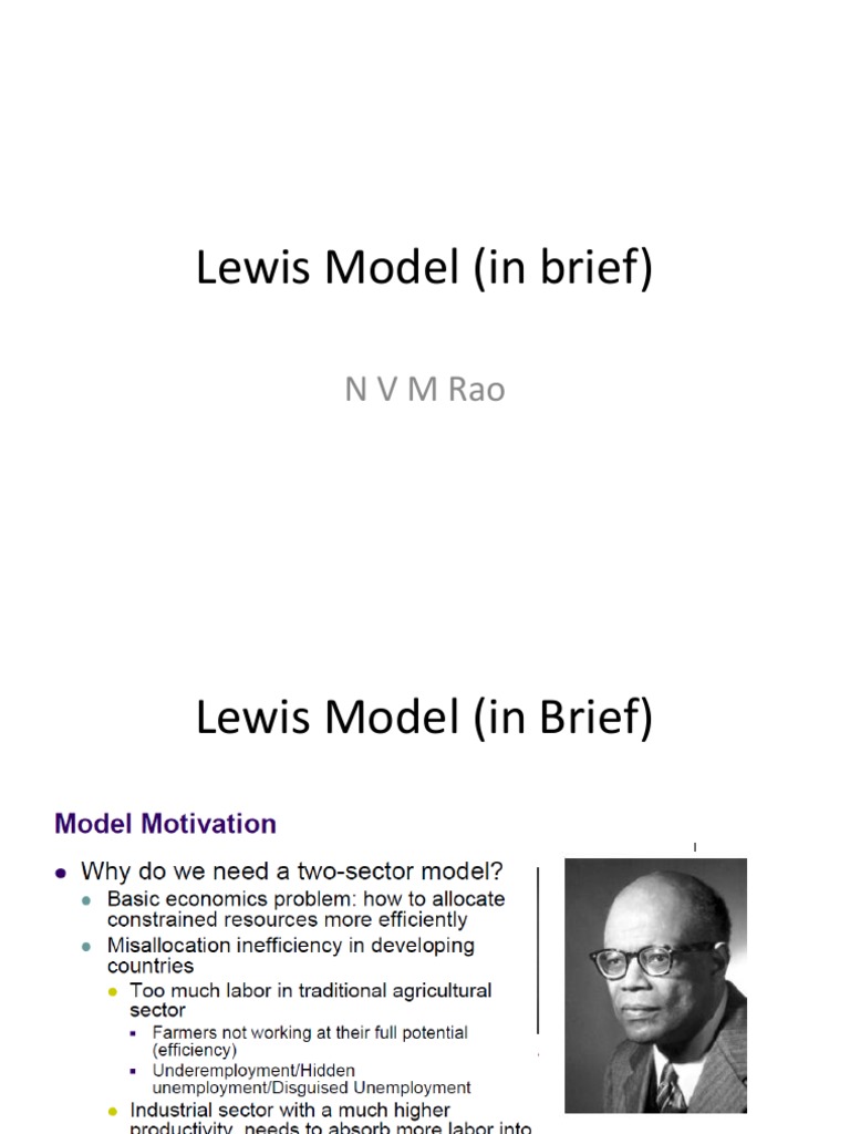Lewis Model in Brief 2016 | PDF