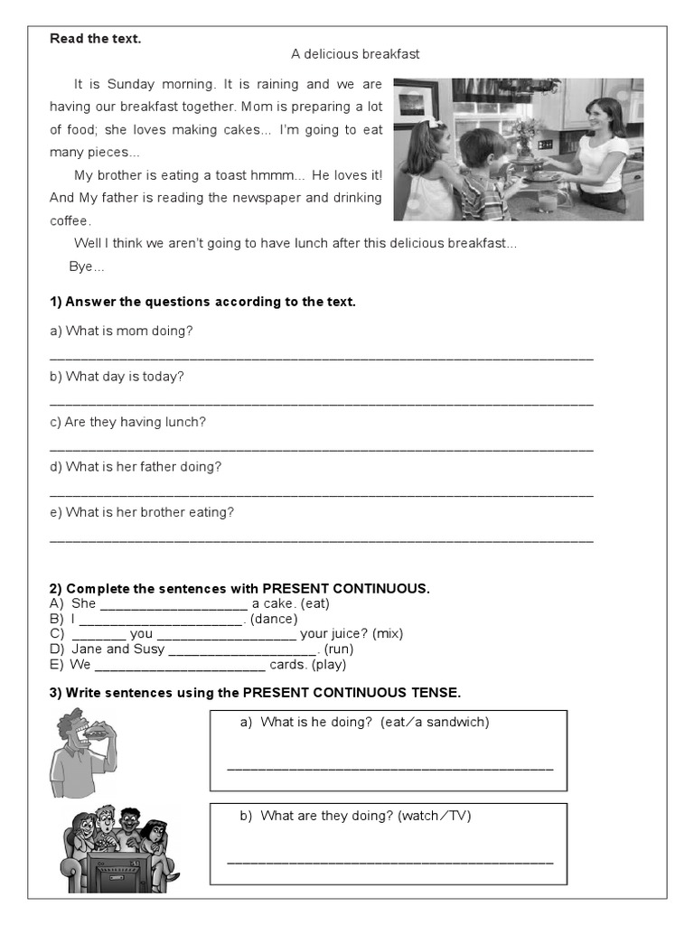 English Test 7th Grade | PDF