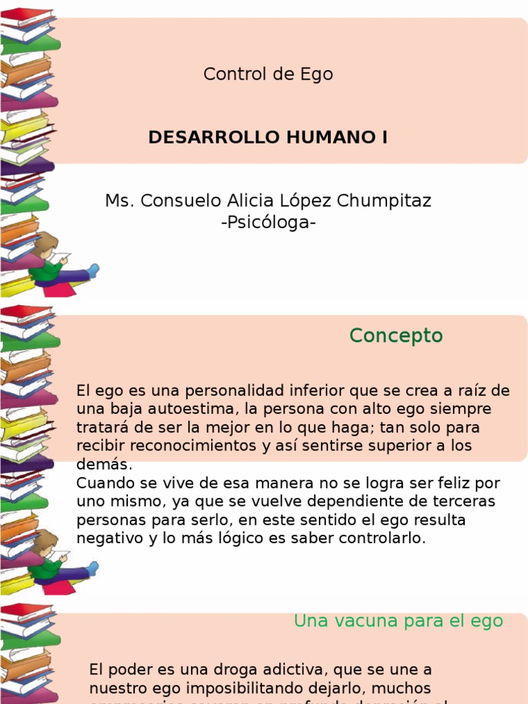 Control del Ego y Autoestima | PDF