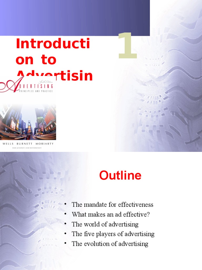 Introduction to Advertising Concepts | PDF | Advertising | Brand