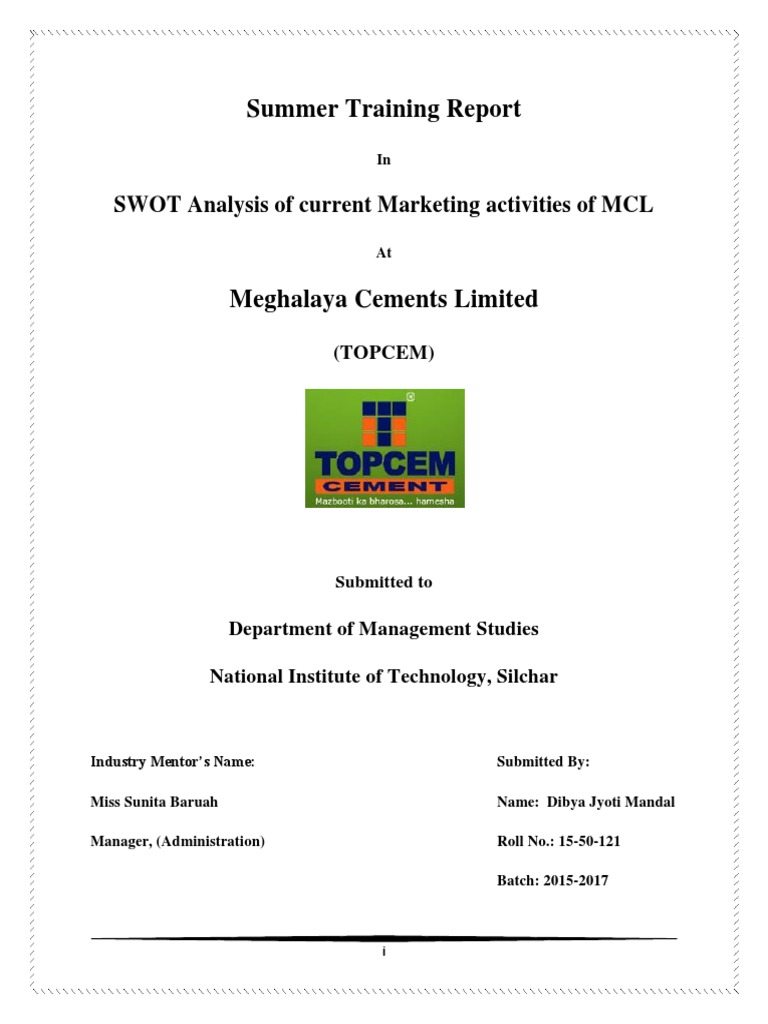 Dibya Jyoti Mandal SIP Report Final | PDF | Marketing Research | Marketing Dibya Jyoti Mandal SIP Report Final | PDF | Marketing Research | Marketing