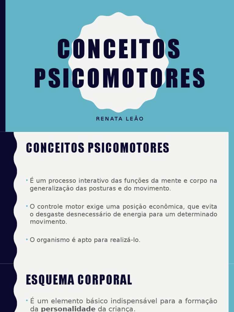 Conceitos Psicomotores | PDF | Tempo | Percepção