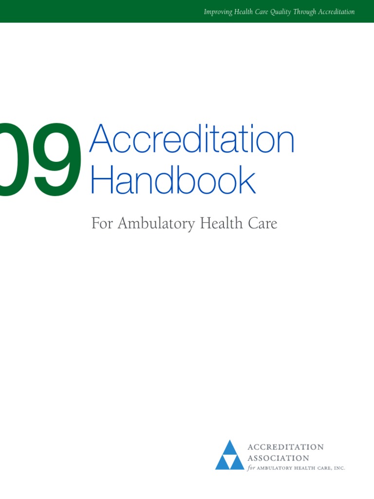 AAAHC 09HandbookFINAL | PDF | Physician | Surveying