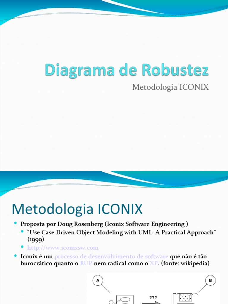 A Metodologia ICONIX: Uma Abordagem Orientada a Casos de Uso para ...