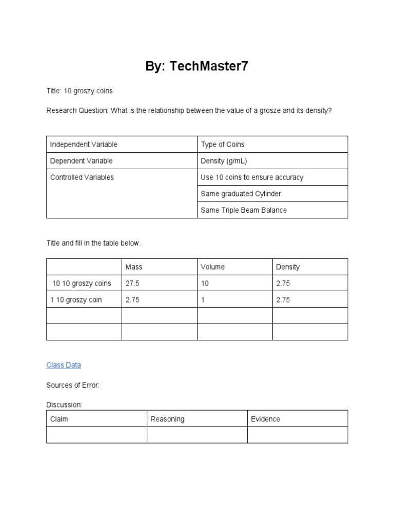 Matter Booklet | PDF