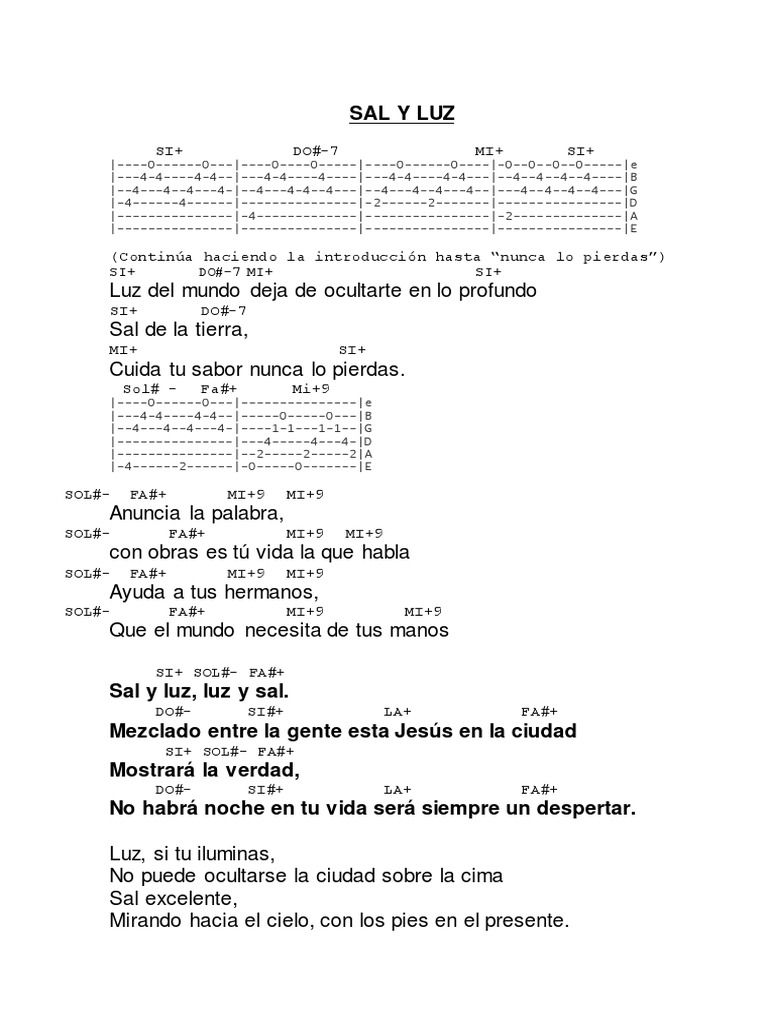 Sal y Luz - Maxi Larghi