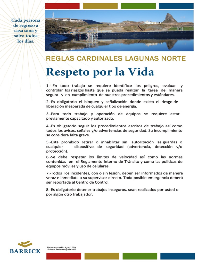 Reglas Cardinales - Lagunas Norte | PDF