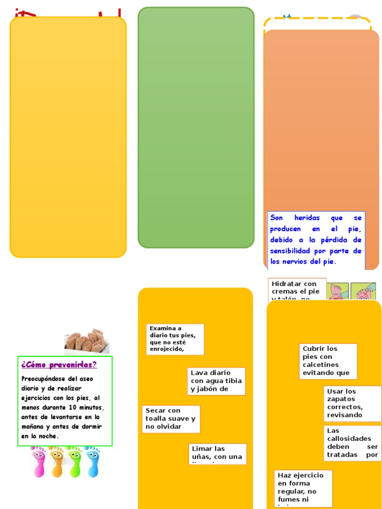 Triptico Pie Diabetico | PDF Triptico Pie Diabetico | PDF