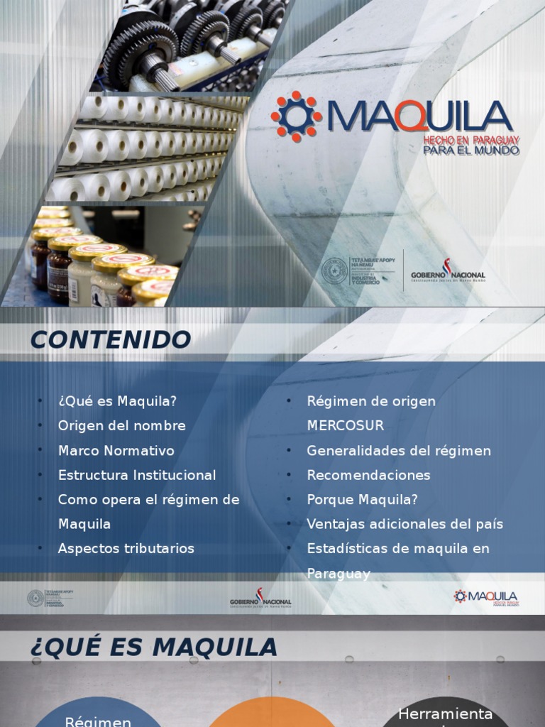 MAQUILA EN PARAGUAY - IVA 2015 | Negocios Internacionales | Salario