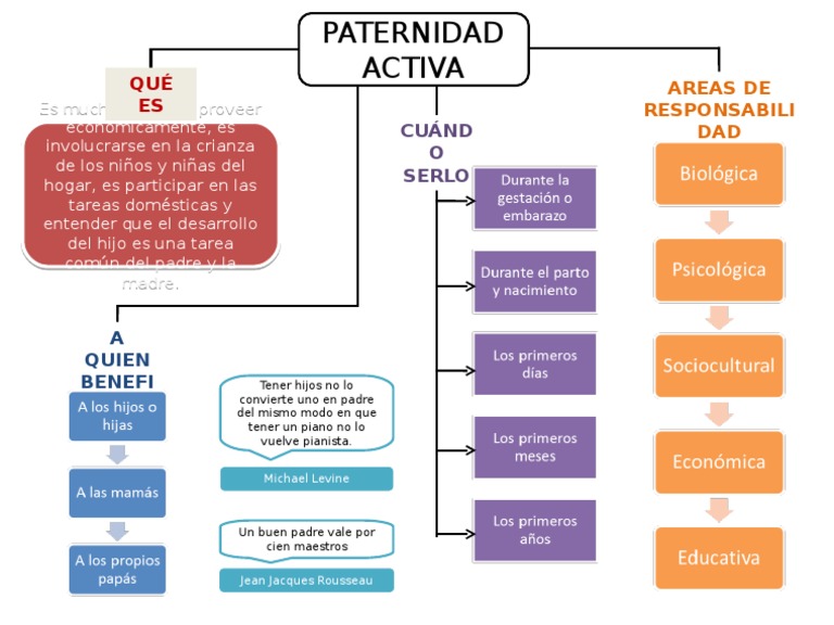Mapa Conceptual Paternidad Activa | PDF