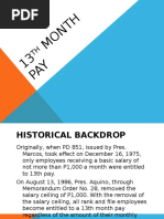 13th and 14th Month Pay in the Philippines | PDF | Salary | Tax Exemption
