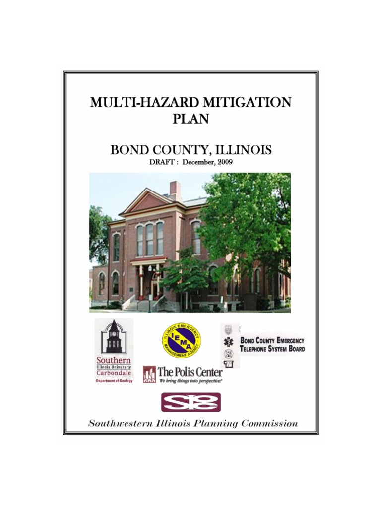 Multihazard Mitigation Plan Bond County Illinois | PDF | Emergency ...
