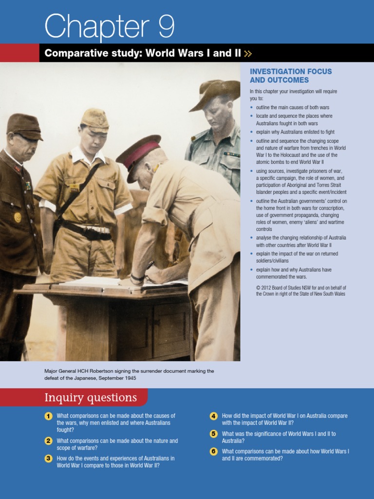 Comparing WWI and WWII | PDF | Axis Powers | World War I