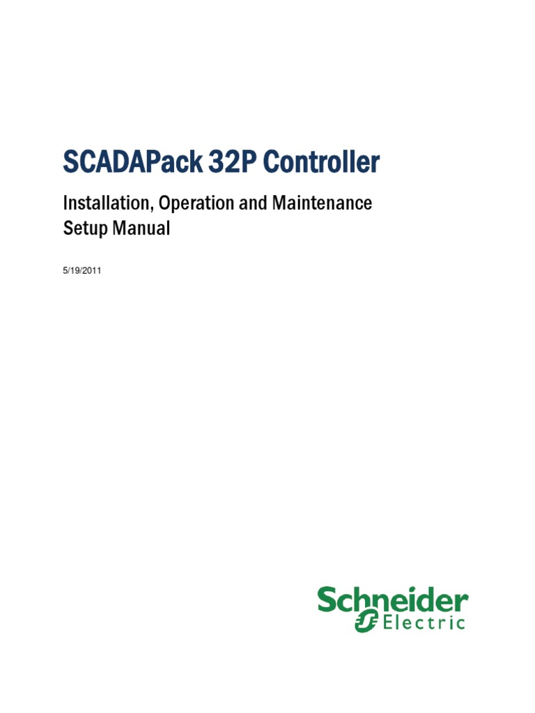 SCADAPack 32P Controller | PDF | Power Supply | Ip Address
